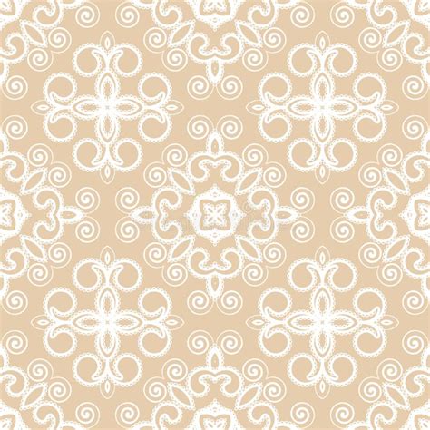 Swirly Seamless Pattern Stock Vector Illustration Of Damask 92888486