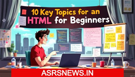 10 Key Topics For An Html For Beginners Asrs News