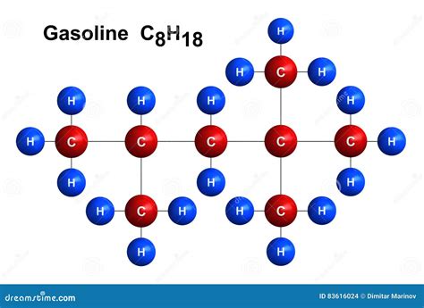 Gasoline Stock Illustration Illustration Of Alkane Gasoline 83616024