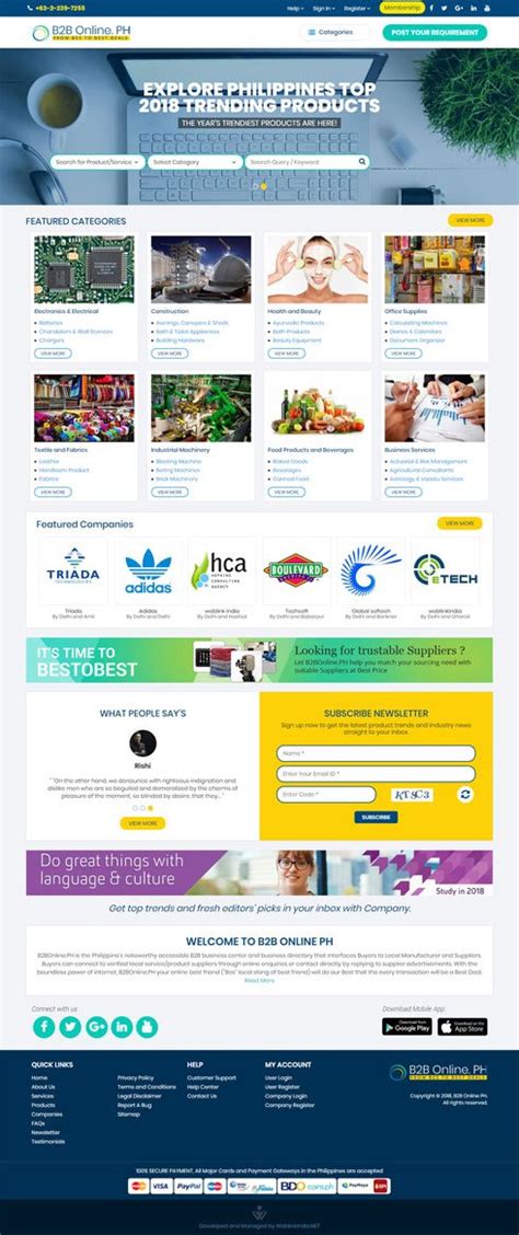 PHP Web Development Company In Delhi PHP Website Development Services India