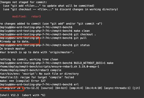 error ~ emqtt bench make home deploy emqtt bench scripts ensure