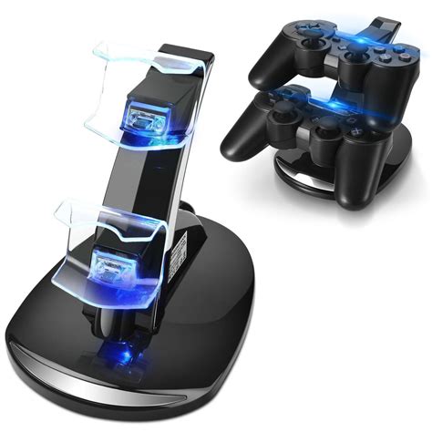 Ps3 Controller Charger Stand For Sony Playstation 3 Controller Wireless Dualshock 3 Charging 2