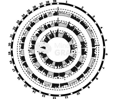 Circular Manhattan Plot Chart Circular Manhattan Plot Chart