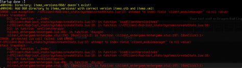 Error Install Otclient Mod Loot Stats In Mehah Otclient Otland