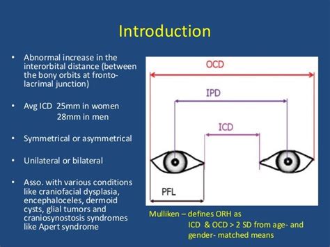 Orbital Hypertelorism Dr Narendra Uttamrao Markad Dnb Plastic Surge