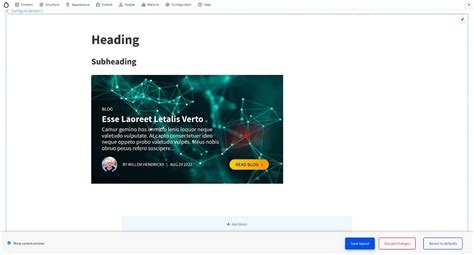How To Build A Website With Drupal Components Using Layout Builder