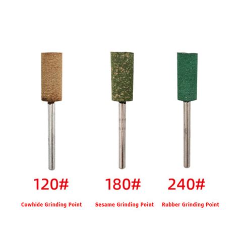 Rubber Mounted Points Grinding Abrasive Heads For Polishing Deburring
