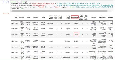 数据分析实例1 使用python Pandas对历届世界杯进行数据分析并用matplotlib绘图，我不允许你还没学过！世界杯 数据分析csdn Csdn博客