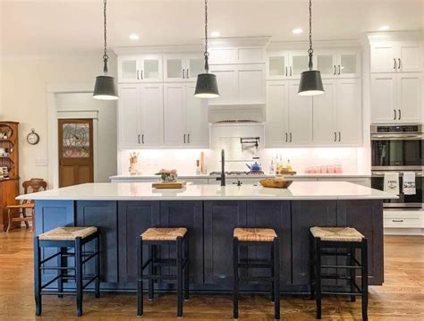 Dark Blue Kitchen Island Ideas