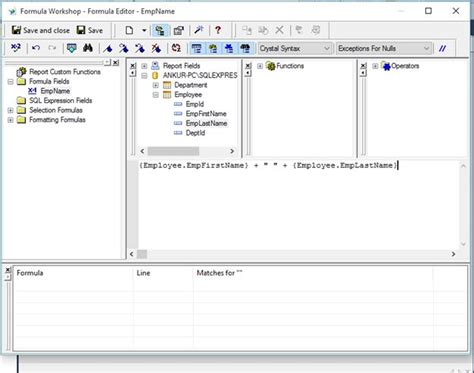 step by step creating grouping in crystal report