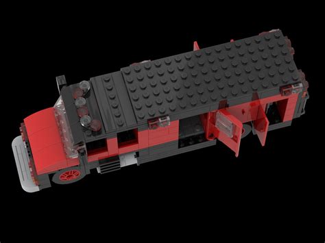 Updated Lego Fire Rescue Comand Unit Instructions Only Etsy