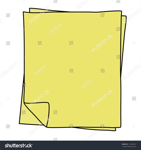 Notebook Paper Drawing Stock Vector Royalty Free Shutterstock
