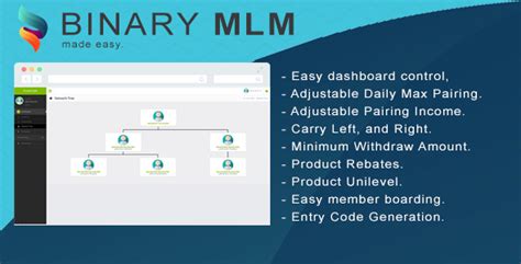 Binary MLM Premium Scripts Plugins Mobile