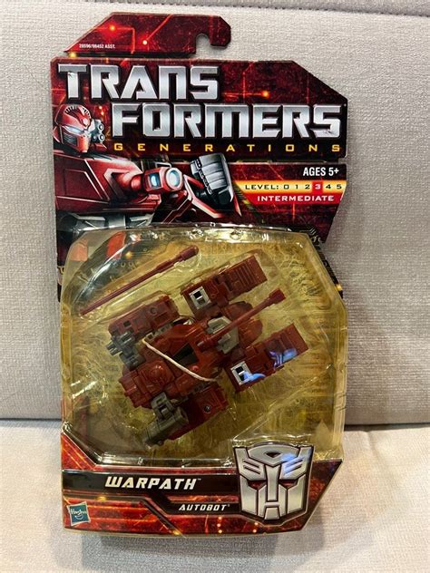 Transformers Generations Warpath Deluxe Class Hobbies And Toys Toys