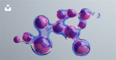 공중에 떠 있는 보라색과 파란색의 물질 사진 Unsplash의 무료 3d 이미지