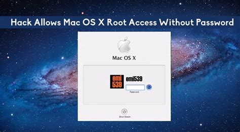 Unpatched Mac OS X Zero Day Bug Allows Root Access Without Password