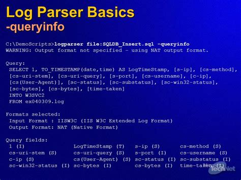 “iis Data Mining With Log Parser 2x” Ppt Video Online Download