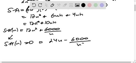 solved a solid rectangular block has dimensions 2x cm by 3x cm by h cm