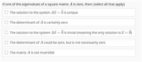 Solved Consider The Matrix Below With Some Missing Entries Chegg Com