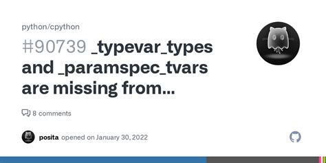 Typevartypes And Paramspectvars Are Missing From Py