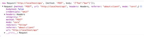Html Fail To Construct A Post Request Instance In Javascript Stack
