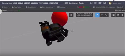 Morpheus Chair Vector Ros Simulation T2ep3 The Construct