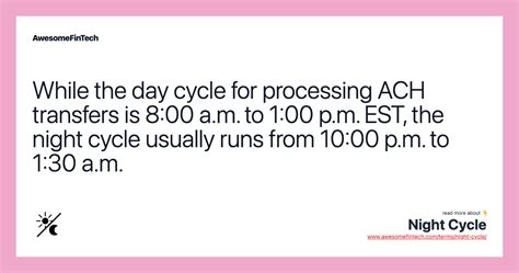 Night Cycle Awesomefintech Blog