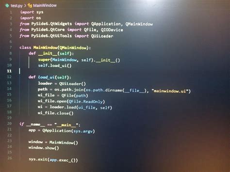 Thid Pyside Code Producing A Blank Window Any Solutions To This While
