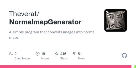 GitHub Theverat NormalmapGenerator A Simple Program That Converts Images Into Normal Maps