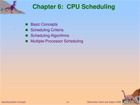 PPT Chapter CPU Scheduling PowerPoint Presentation Free Download ID