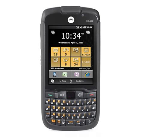 Motorola Ra Mắt Es400 Chạy Windows Embedded Handheld