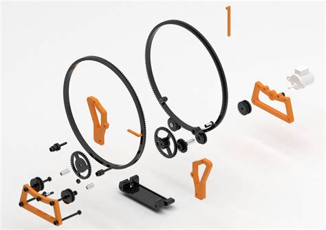 3d Printed Holo Clock By Ekaggrat Pinshape