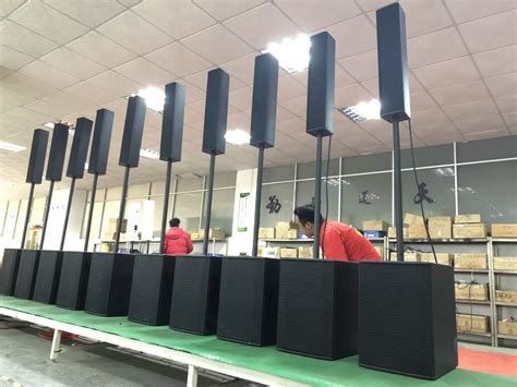 Full Set Portable Power Column Sound System Equipment T I PRO Audio Full Range Speakers