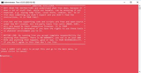 How To Run Tron Script To Remove Malware Infections