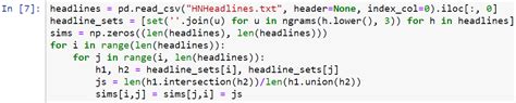 Constructing Distances Training Systems Using Python Statistical