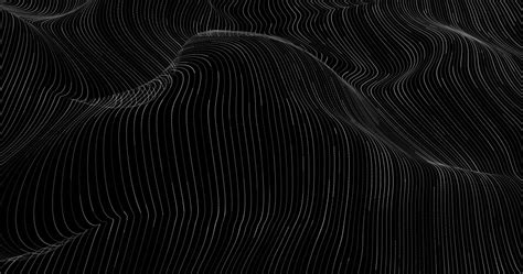 Wave Pattern 3d Glowing Abstract Digital Vector Image