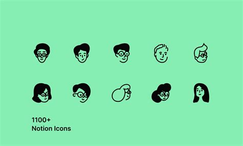 1100 Notion Icons Overflow Design By Zafar On Dribbble