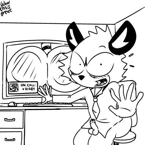 Post 5497443 Aggretsuko Crossover Haida Mysteriouswp9 Regularshow Rigby