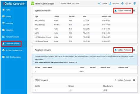 How To Update Firmware And Drivers Using The Lenovo Xclarity Management Tools Lenovo Support