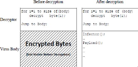 Structure Of Encrypted Virus Download Scientific Diagram