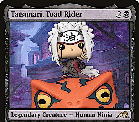 Tatsunari Toad Rider Chibi Cute Jiraiya Naruto Etsy