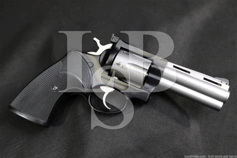 Rare Custom Bill Davis Cougar Ruger Security Six Colt Python 357 Mag