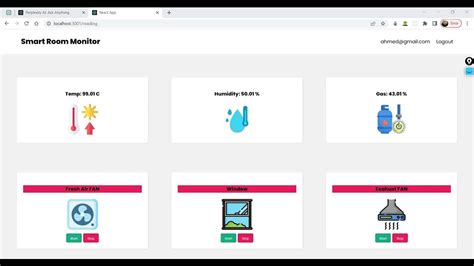Web App React Js And Esp32 Youtube