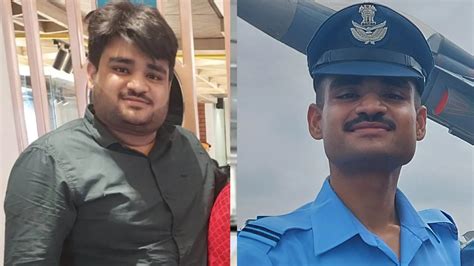 meet flying officer aman pratap singh up man who shed 46 kilos and