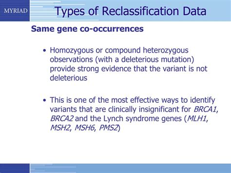 Ppt Variant Classification And Reclassification Powerpoint