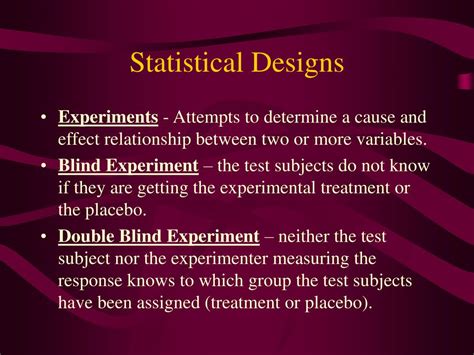Ppt Chapter 2 Experimental Design And Data Collection Powerpoint Presentation Id 872396