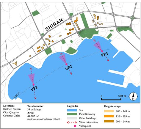 Spatial Layout Of Tall Building Clusters And The Location Of Viewpoints Download Scientific