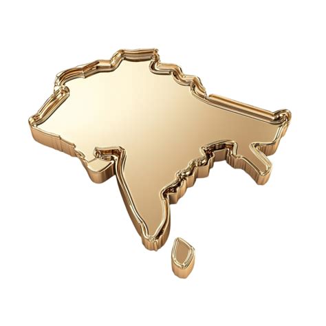 Map Cookie Cutter 54403019 Png