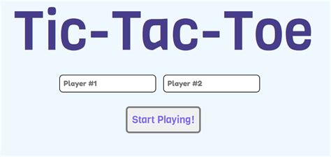 Github Pkthecoda Tic Tac Toe A Tic Tac Toe Game Made Using Html Css Javascript No Global