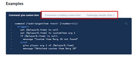 Bug Website Skript Api New Docs · Issue 707 · Pluginbugsissues Itemsadder · Github
